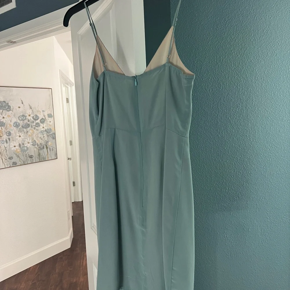 Kitsch | Dresses | Elegant Sleeveless Dress In Light Blue | Poshmark